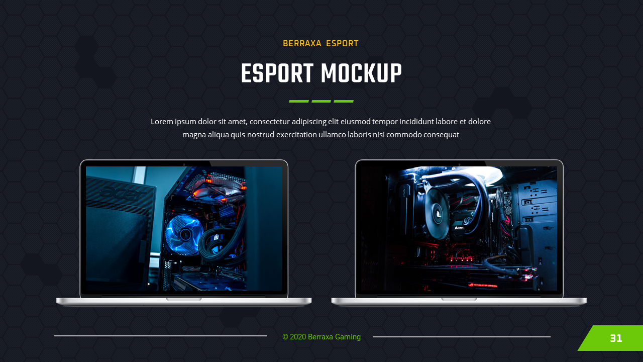 Berraxa – Esport Gaming Tournament Keynote Presentation Template ...