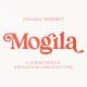 Mogila Display Font, Fonts | GraphicRiver