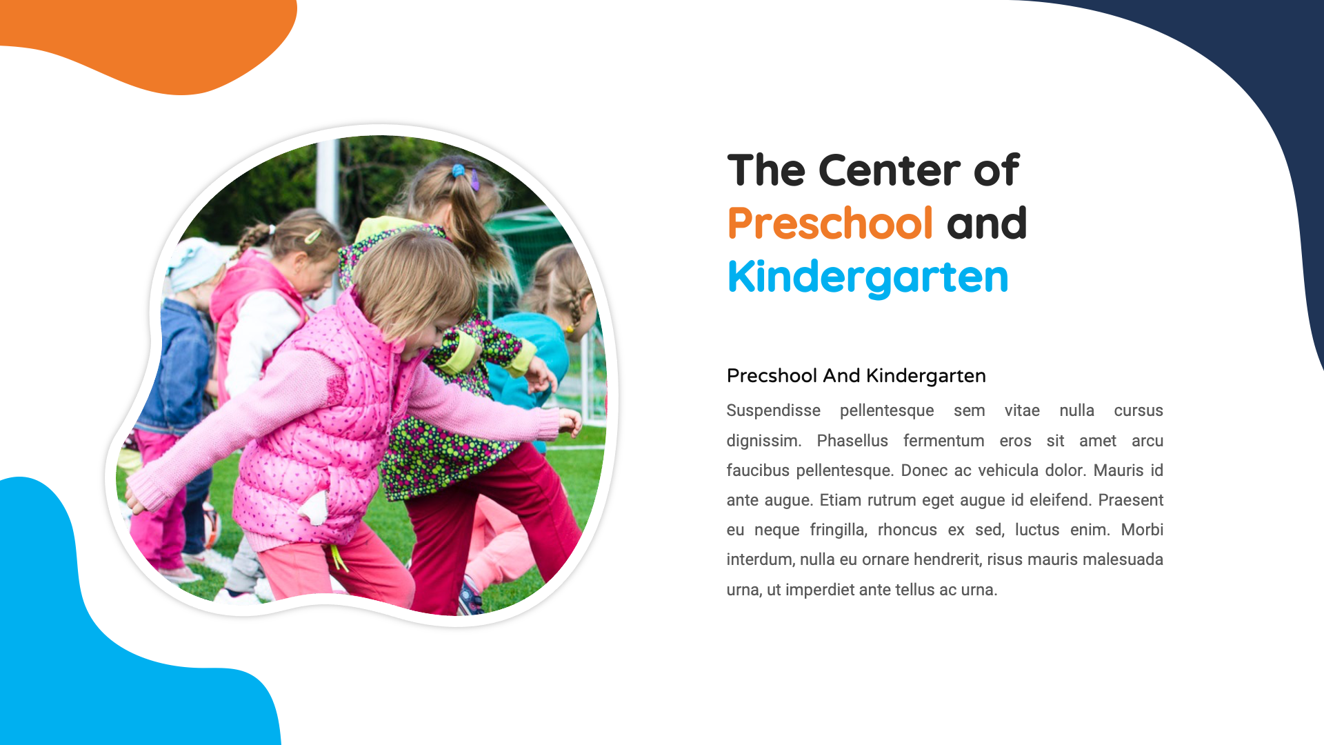 Kinderfun - Kindergarten & Preshool Google Slides Presentation ...