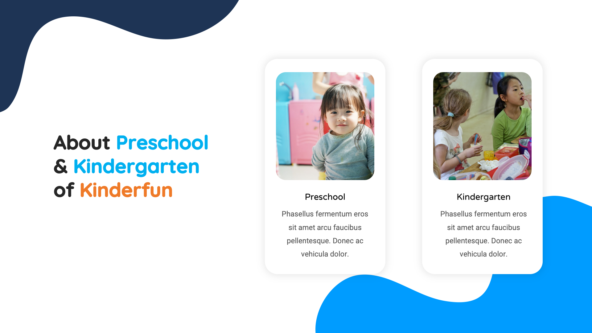 Kinderfun - Kindergarten & Preshool Google Slides Presentation ...