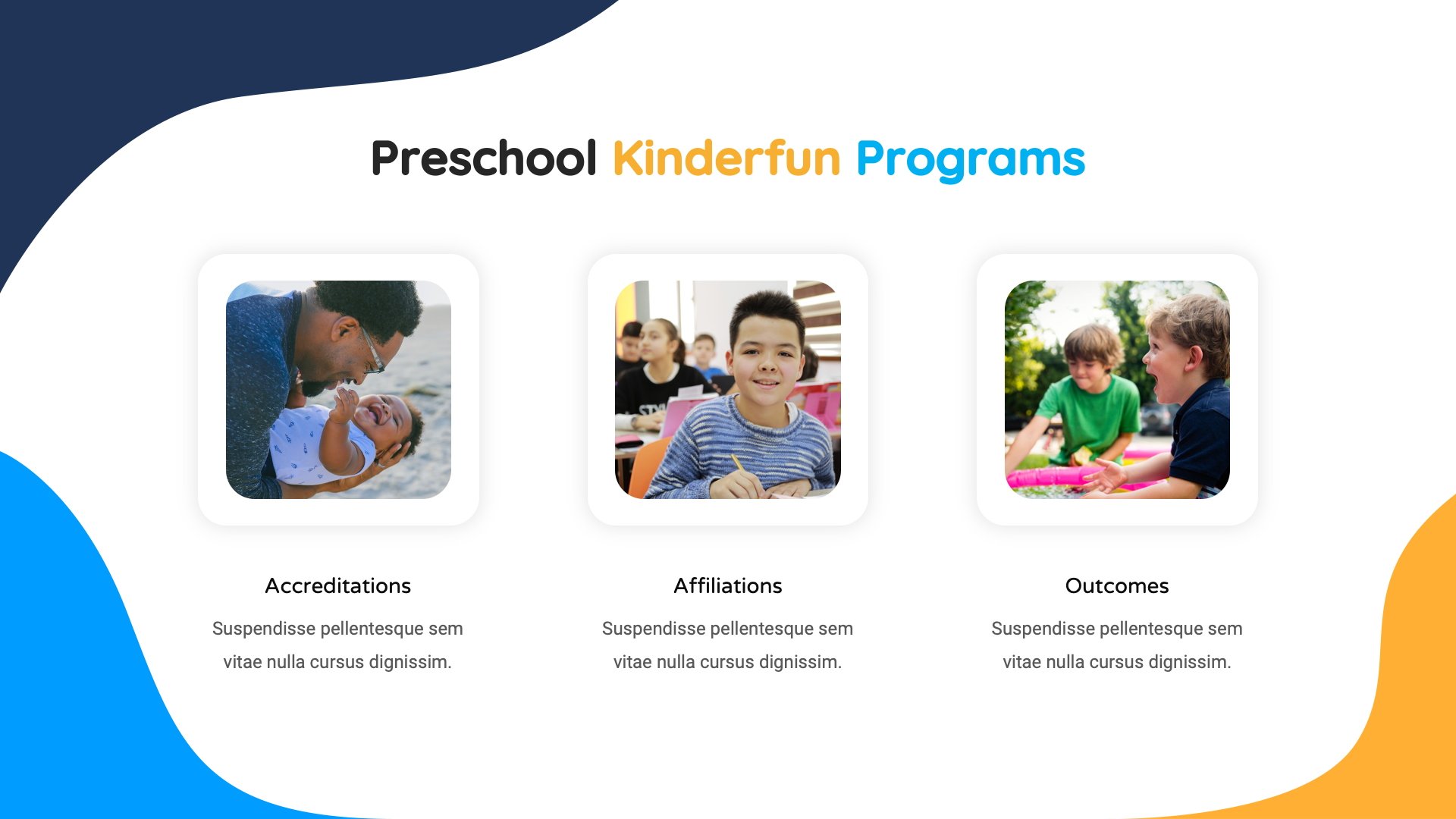 Kinderfun - Kindergarten & Preshool Google Slides Presentation ...