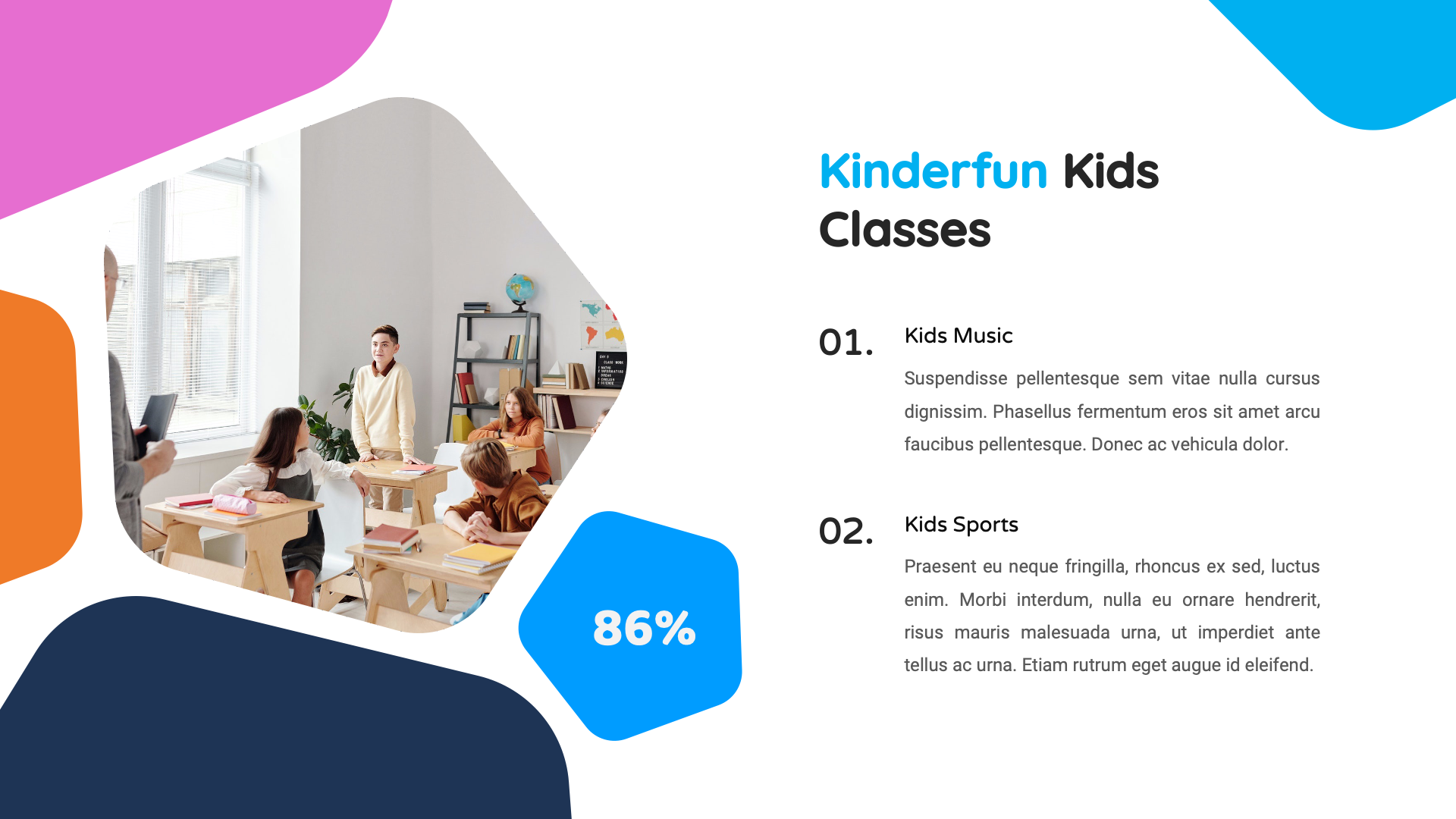 Kinderfun - Kindergarten & Preshool Google Slides Presentation ...