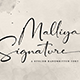 Malliya Signature Font, Fonts | GraphicRiver