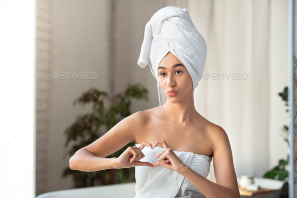 Maintain beauty, smooth skin and perfect body Stock Photo by Prostock ...