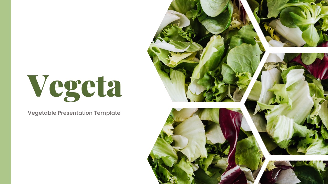 Vegeta - Vegetables PowerPoint Template, Presentation Templates ...
