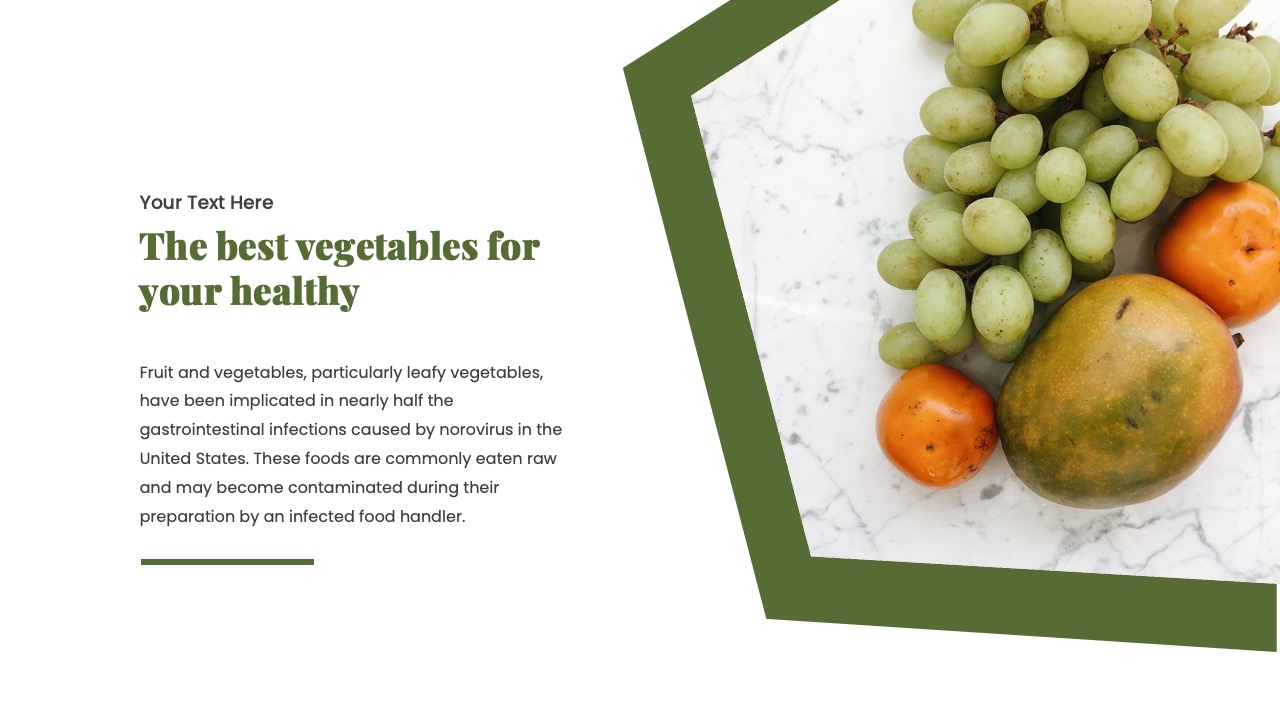 Vegeta - Vegetables PowerPoint Template, Presentation Templates ...