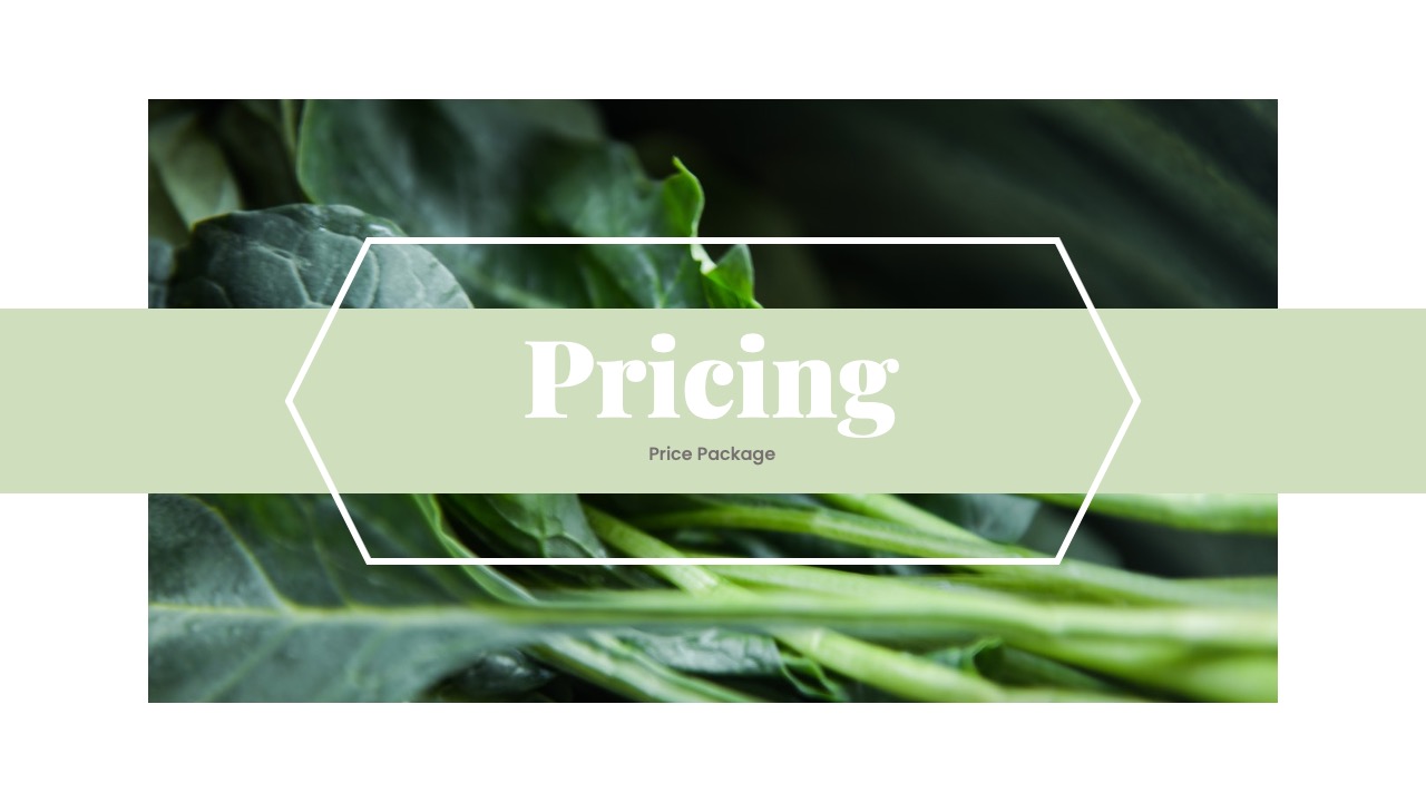 Vegeta - Vegetables PowerPoint Template, Presentation Templates ...