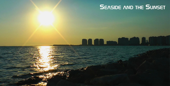 Seaside And The Sunset, Stock Footage | VideoHive