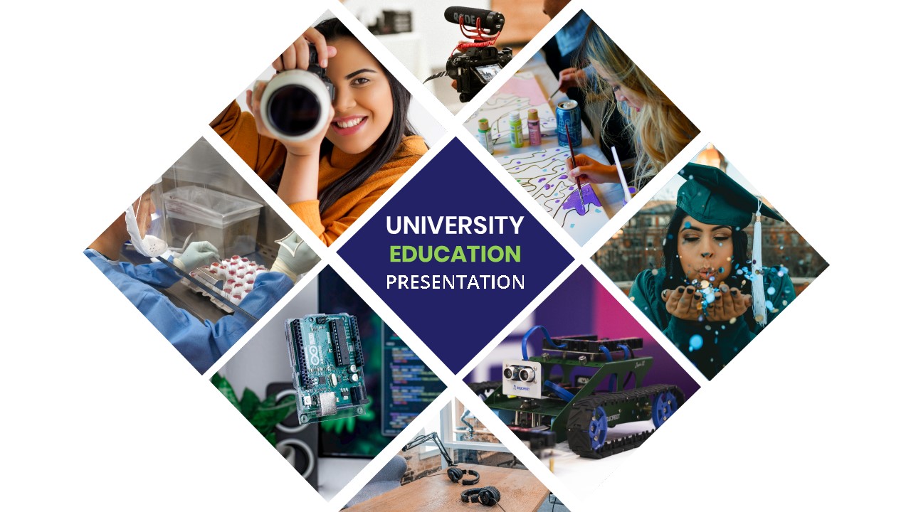 University - Education College Keynote Template, Presentation Templates