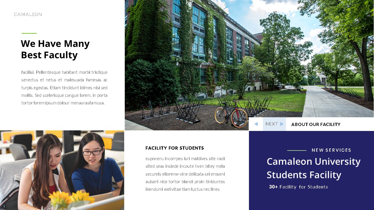 University - Education College Keynote Template, Presentation Templates