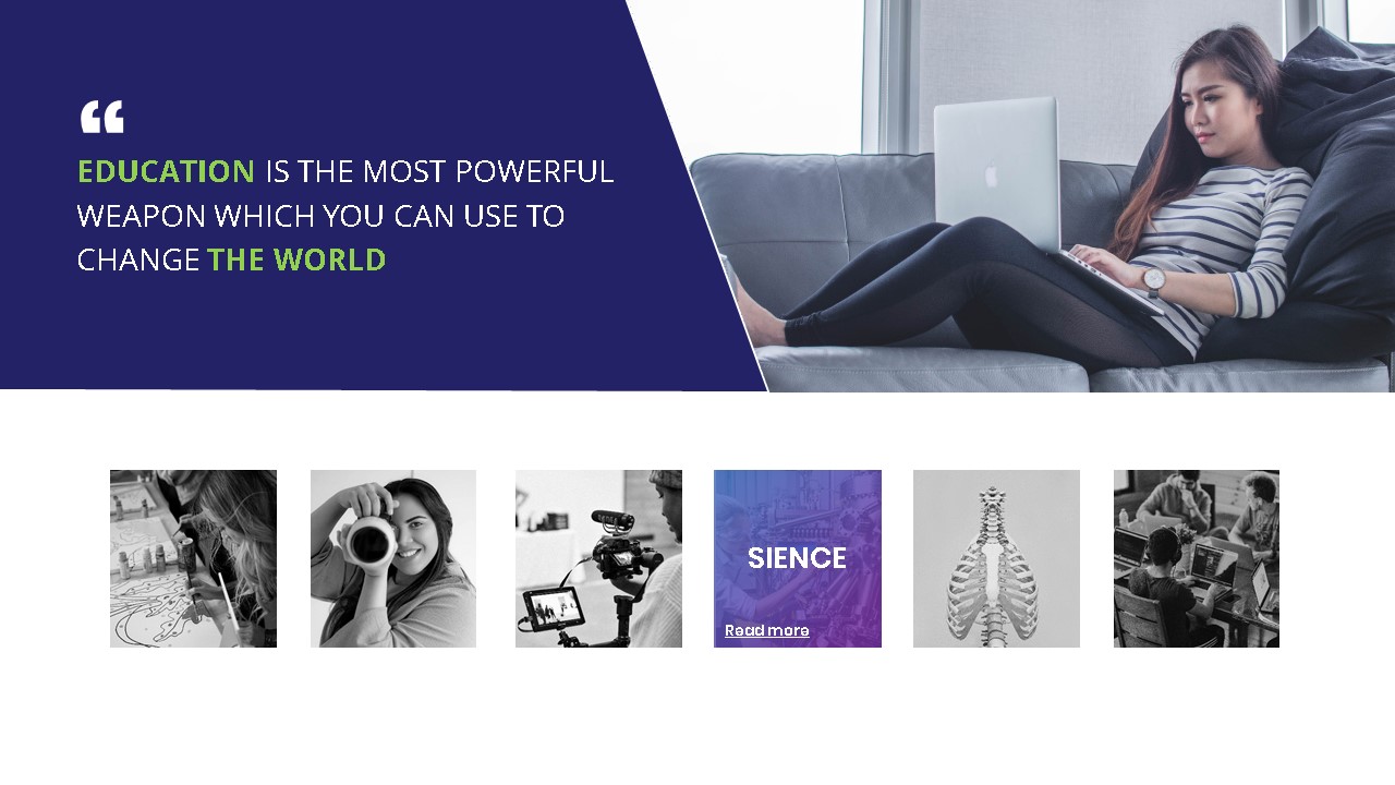 University - Education College Keynote Template, Presentation Templates