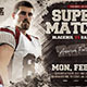 Super Match Football Flyer, Print Templates | GraphicRiver