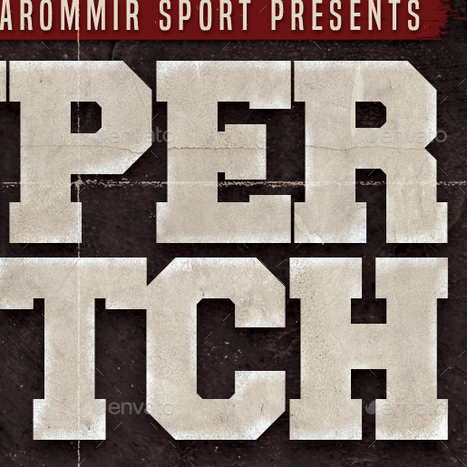 Super Match Football Flyer, Print Templates | GraphicRiver