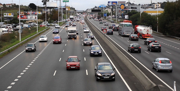 Street Traffic Time Lapse 03, Stock Footage | VideoHive