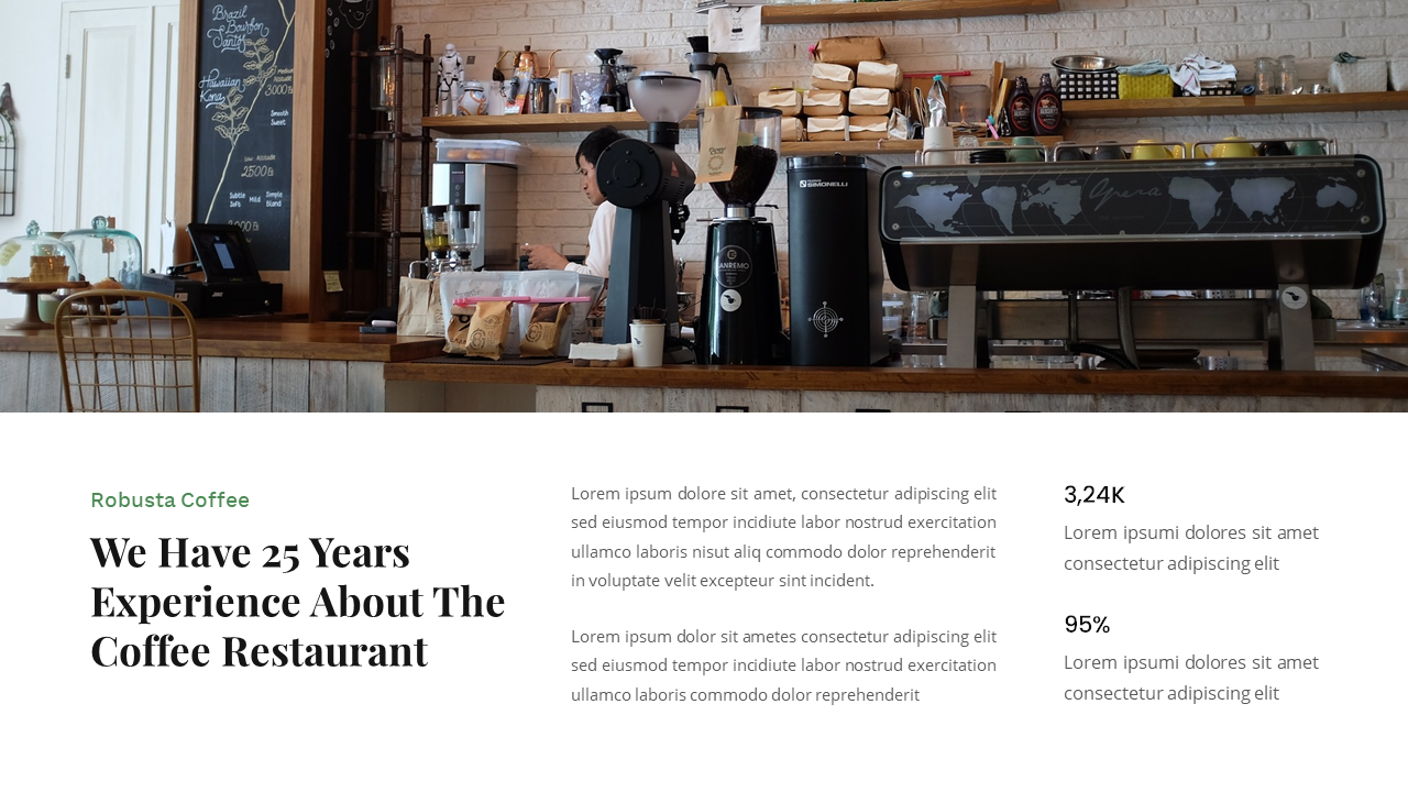 Robusta – Cafe & Coffee Shop Keynote Presentation Template ...