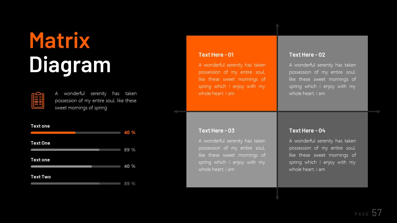 Pivot Minimalist PowerPoint Template by RRgraph | GraphicRiver