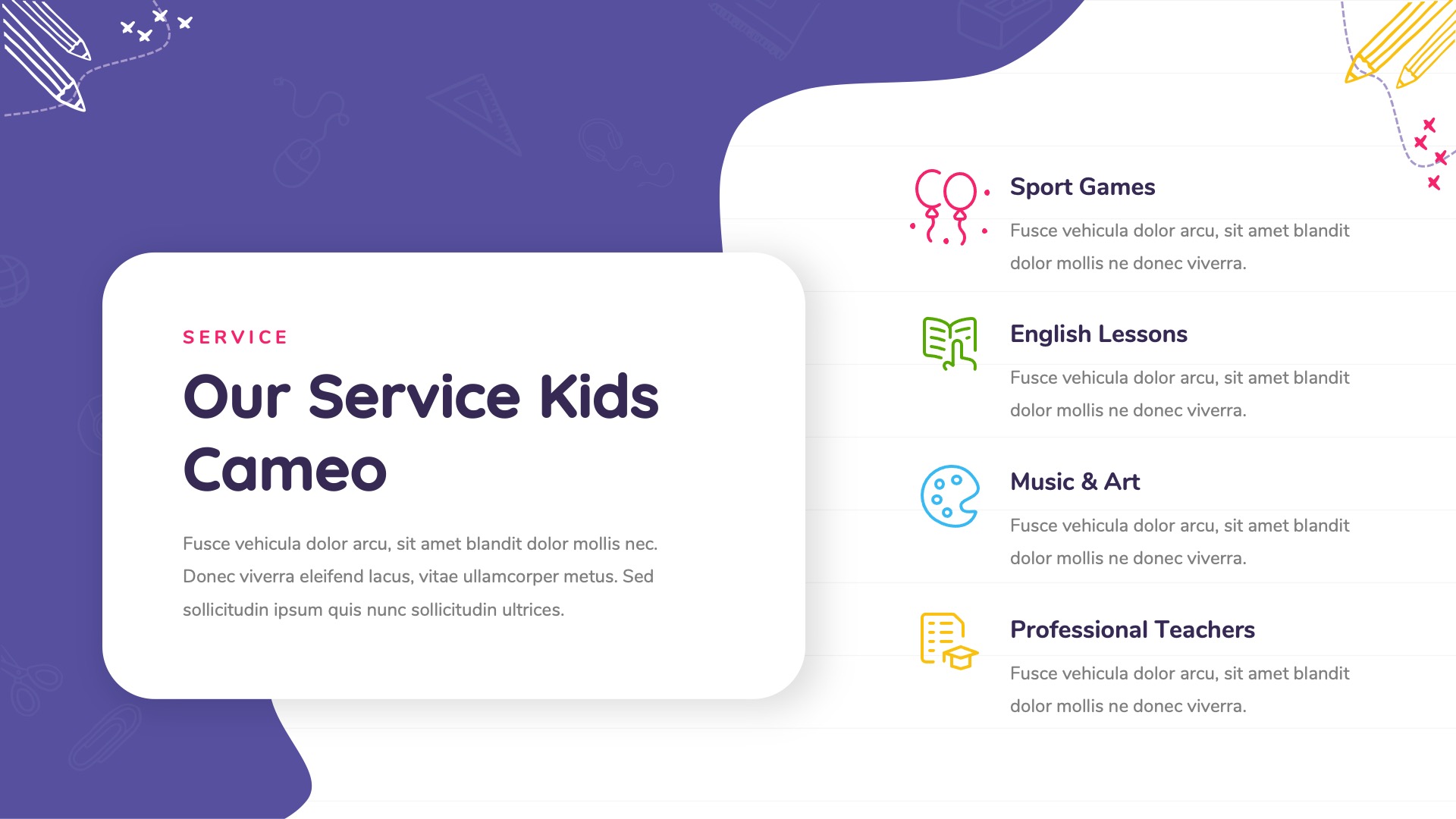 Kids Cameo - Day Care & Children School Powerpoint Template ...