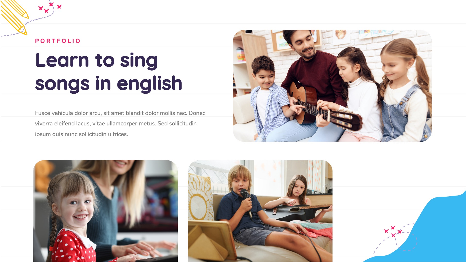 Kids Cameo - Day Care & Children School Google Slides Template ...