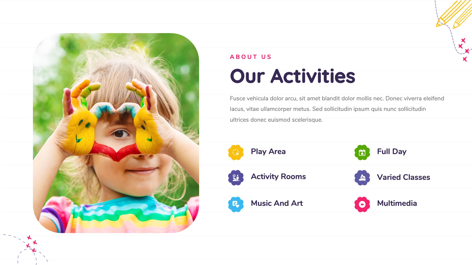 Kids Cameo - Day Care & Children School Google Slides Template ...