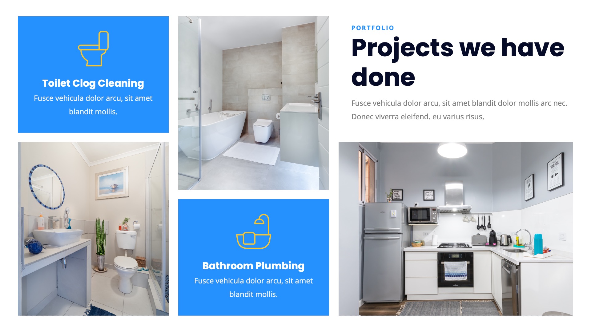 Plumbrio - Plumbing & Services Powerpoint Template, Presentation Templates