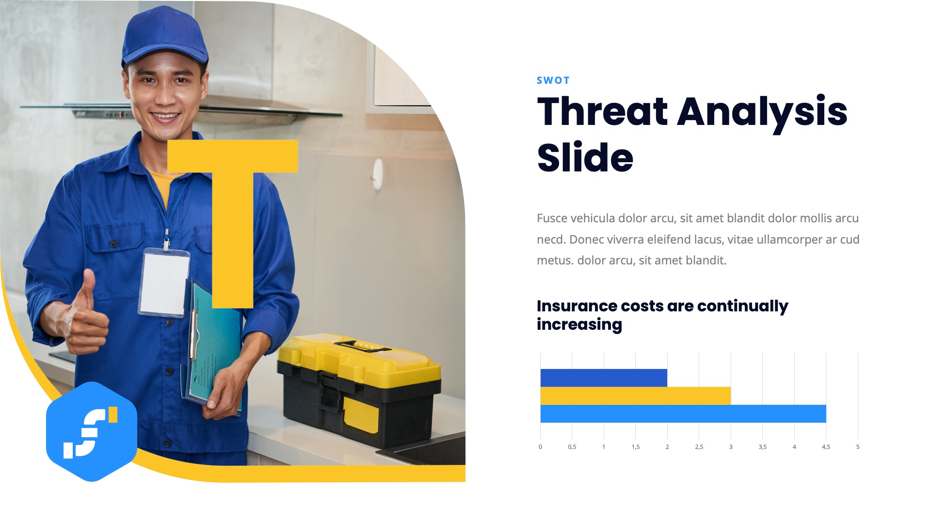 Plumbrio - Plumbing & Services Powerpoint Template, Presentation Templates