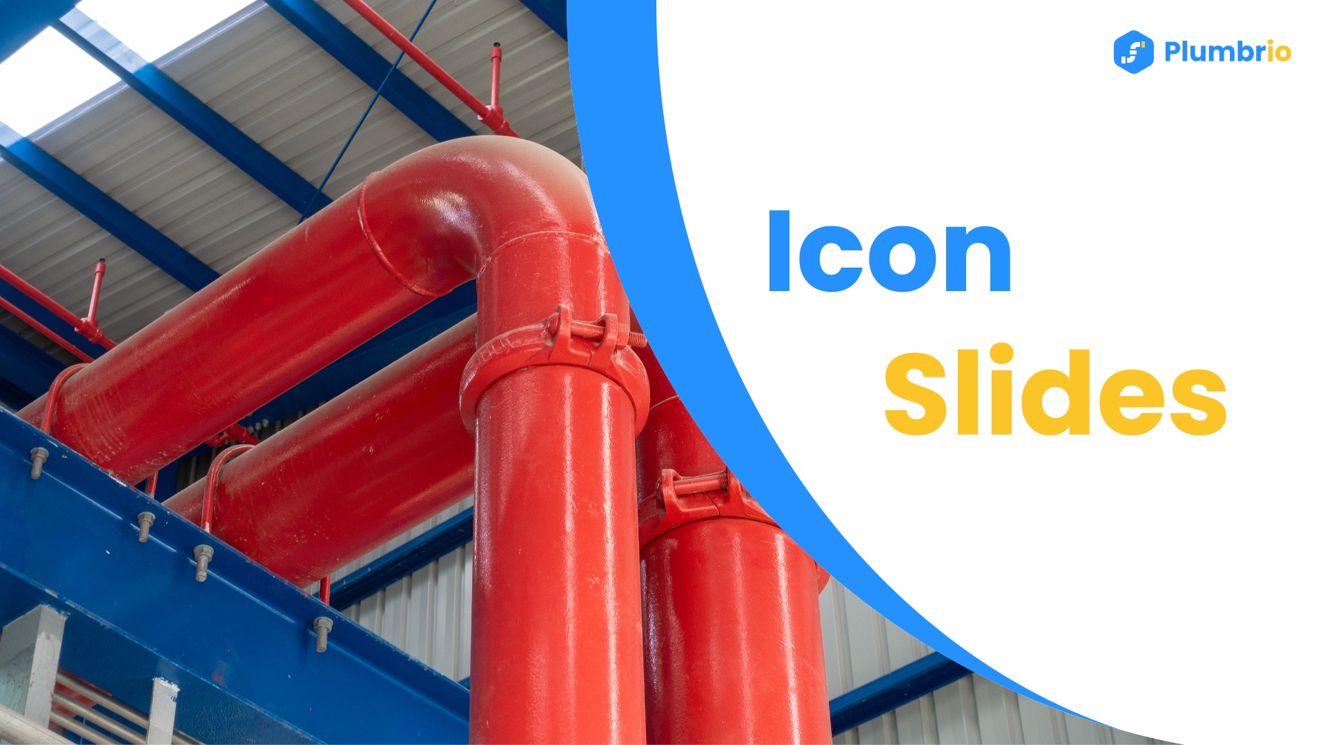 Plumbrio - Plumbing & Services Powerpoint Template, Presentation Templates