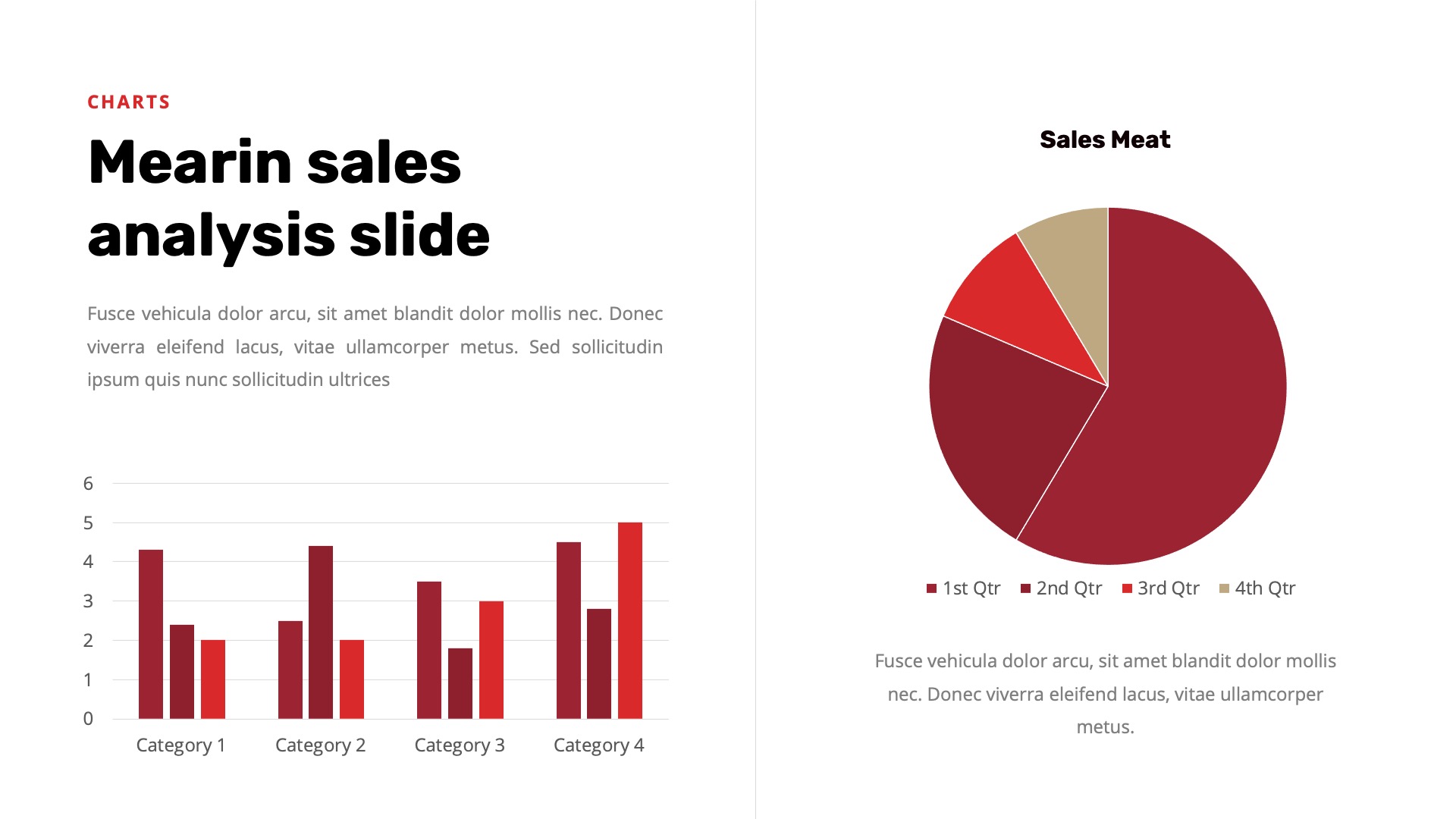 MEARIN - Butcher & Meat Farm Google Slides Template, Presentation Templates