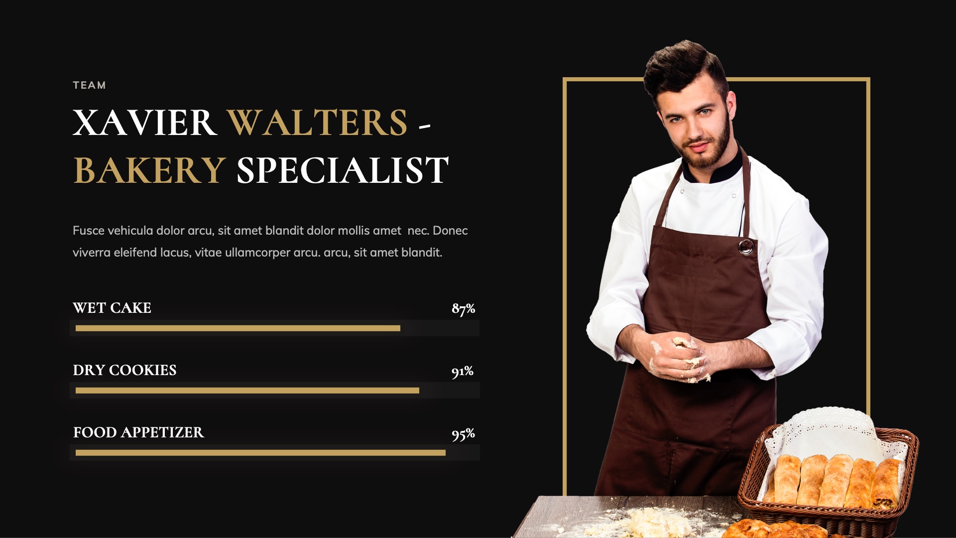 ROOTI - Bakery & Pastry Powerpoint Template, Presentation Templates