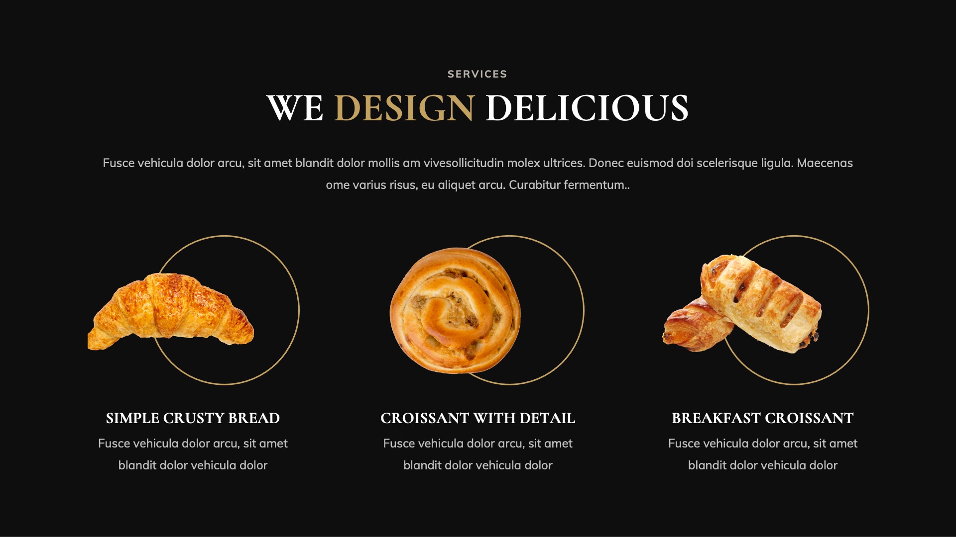 ROOTI - Bakery & Pastry Powerpoint Template, Presentation Templates