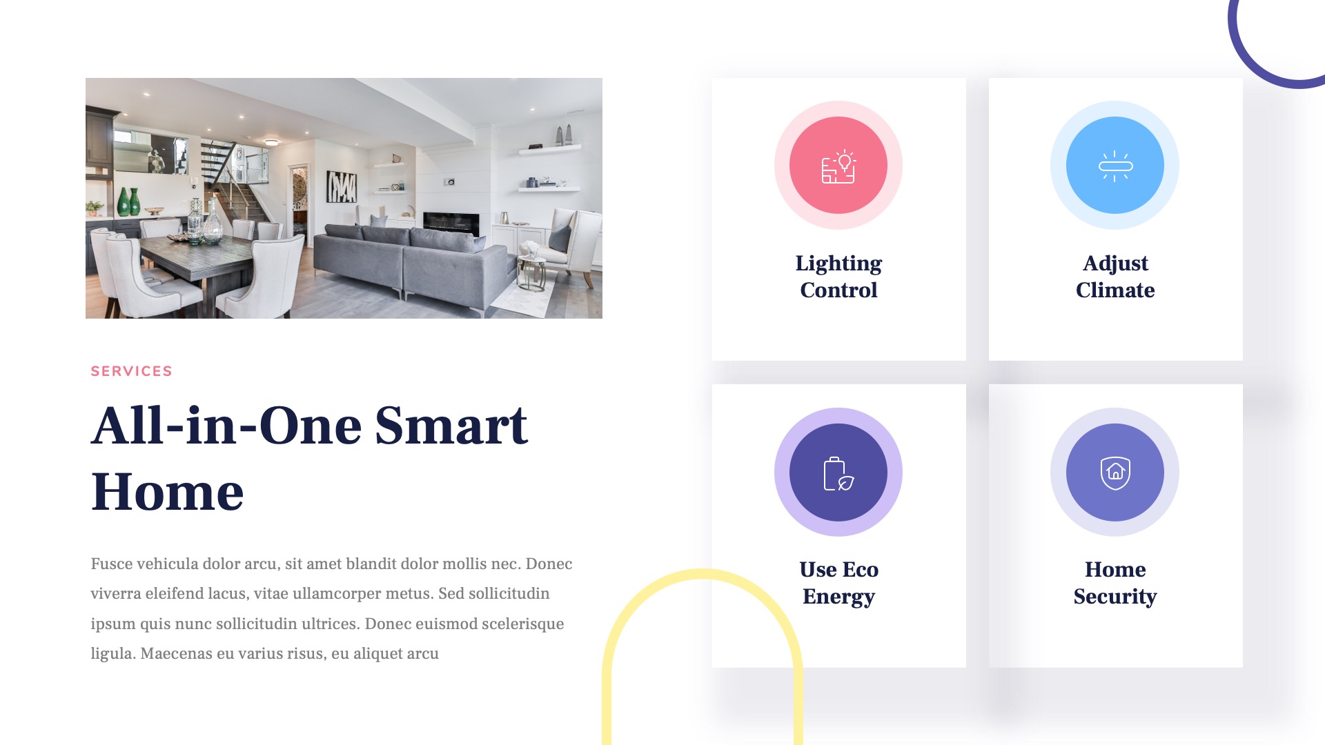 Smartio - Smart Home Automation Powerpoint Template, Presentation Templates