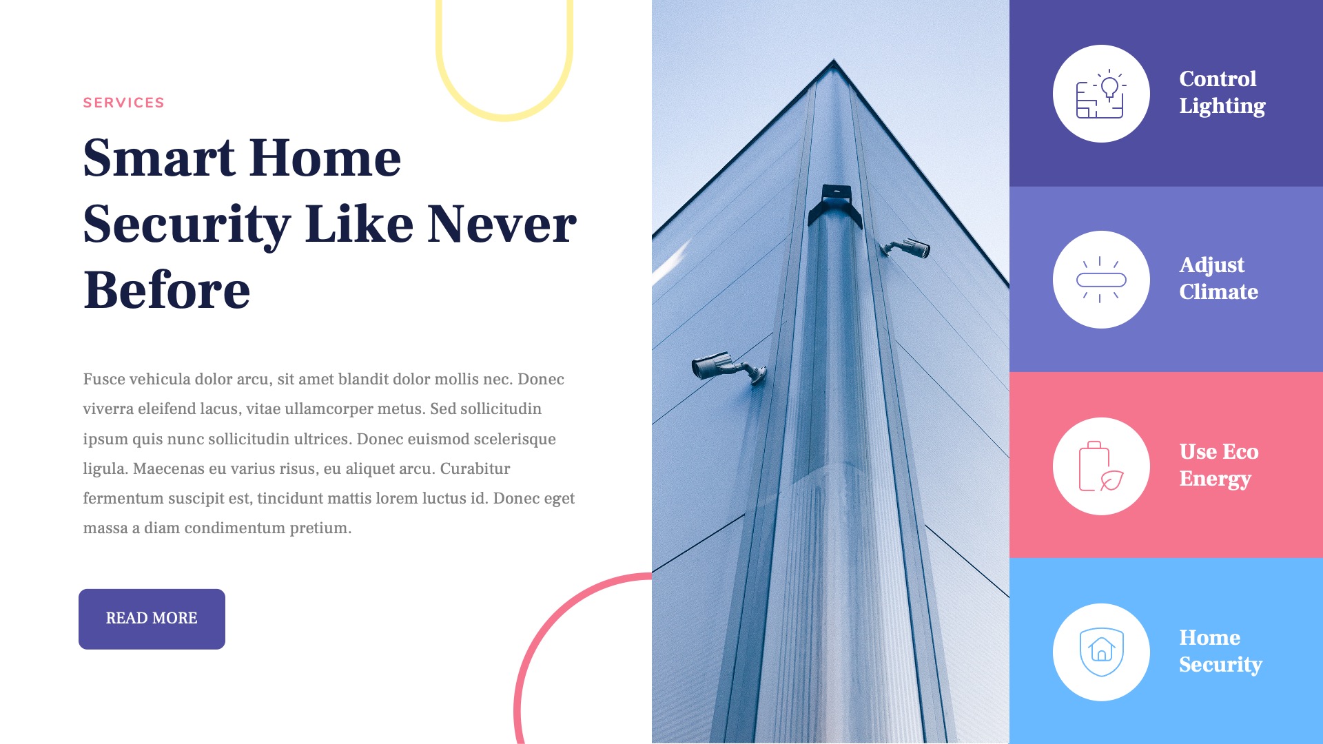 Smartio - Smart Home Automation Powerpoint Template, Presentation Templates