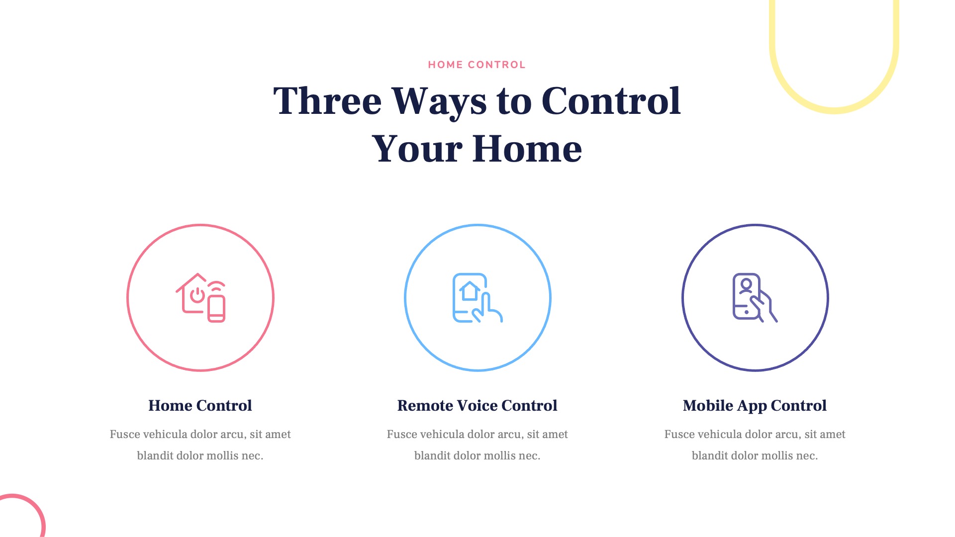 Smartio - Smart Home Automation Powerpoint Template, Presentation Templates