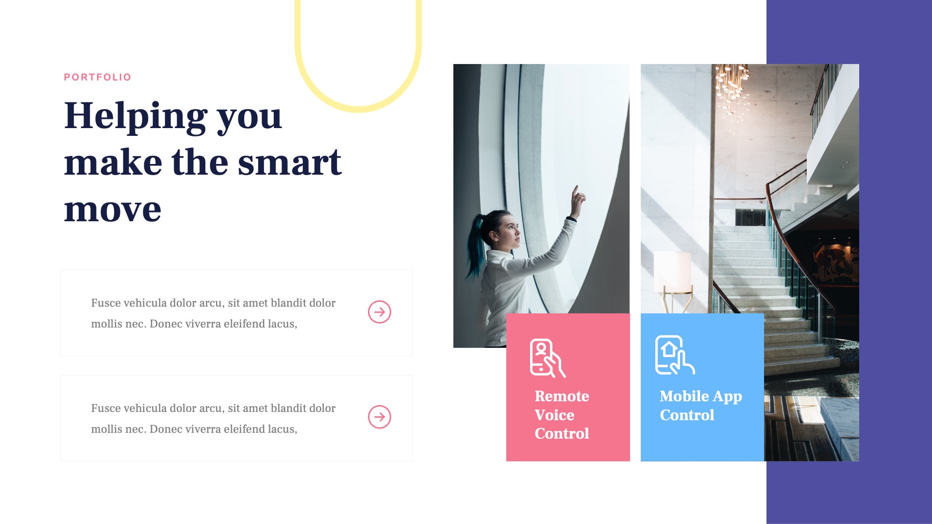 Smartio - Smart Home Automation Powerpoint Template, Presentation Templates