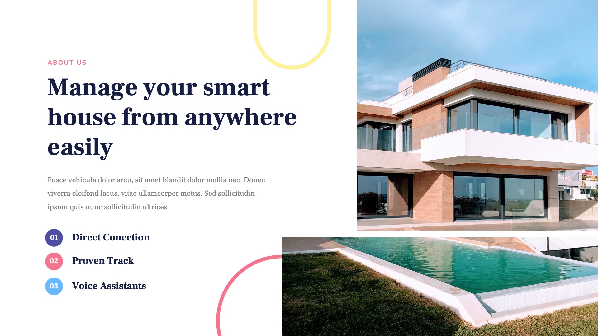 Smartio - Smart Home Automation Powerpoint Template, Presentation Templates