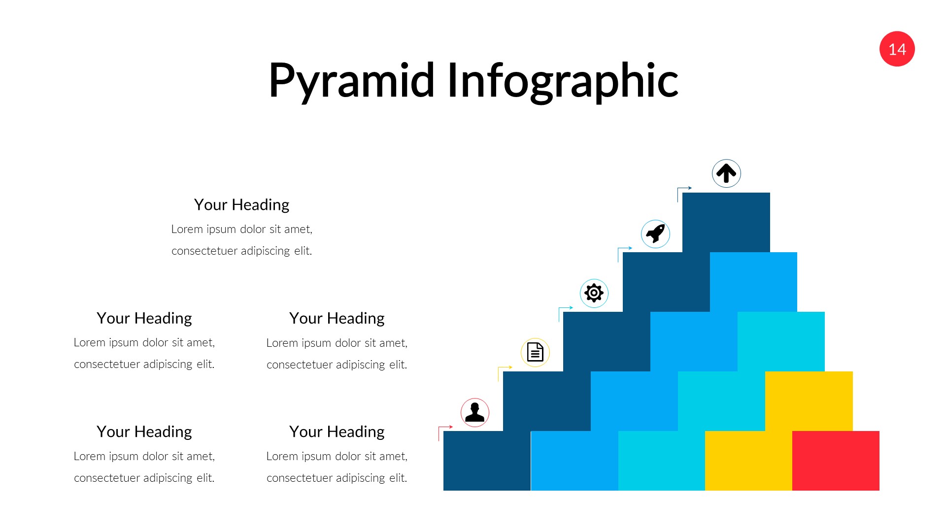 Pyramid Infographic PowerPoint Template, Presentation Templates ...