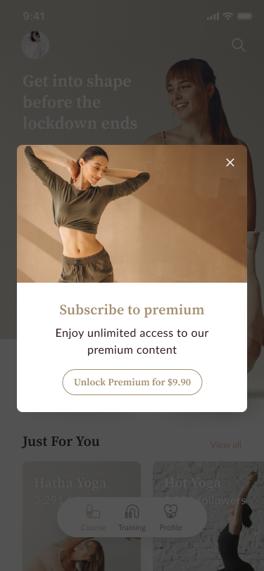 React Native Fitness App Template by matsat | CodeCanyon