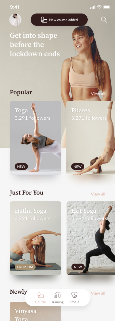 React Native Fitness App Template by matsat | CodeCanyon