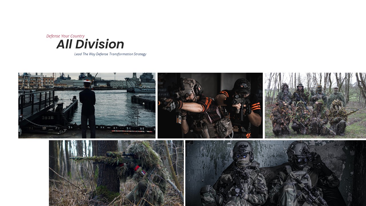Military Alpha Defense Google Slides Template by Focusdesigntem ...