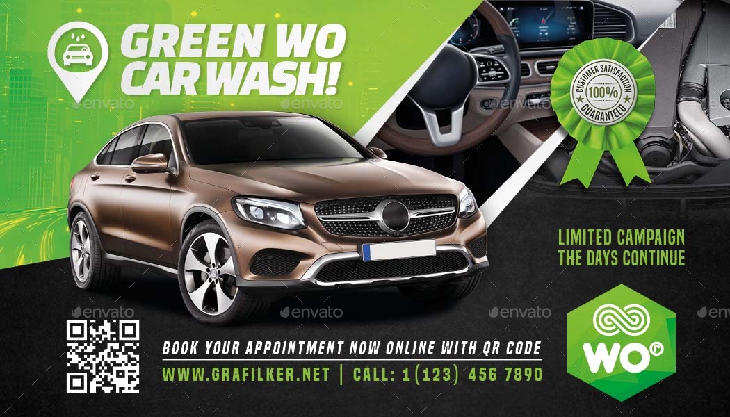 Car Wash Business Card Templates, Print Templates | GraphicRiver