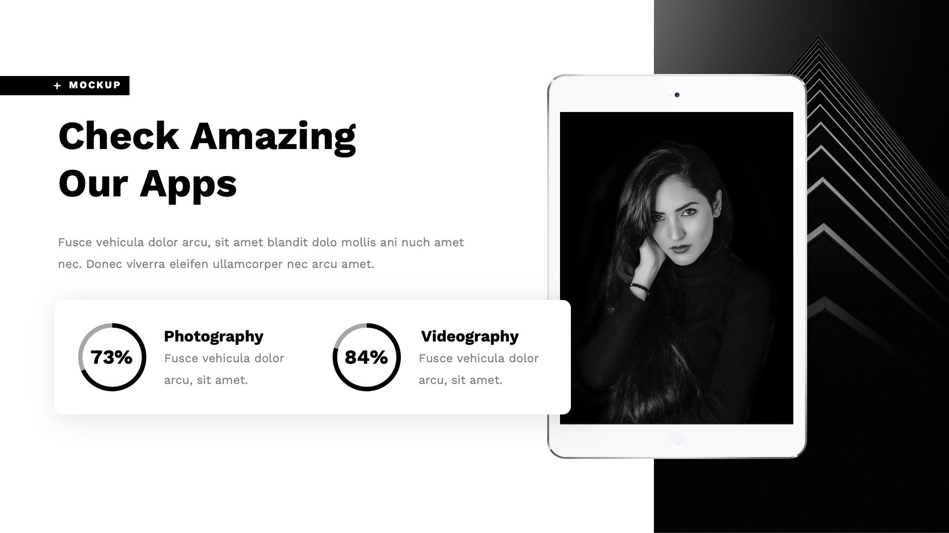 Blackdeck - Black White Minimalism Google Slides Template, Presentation ...