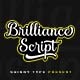 Brilliance Script, Fonts | GraphicRiver