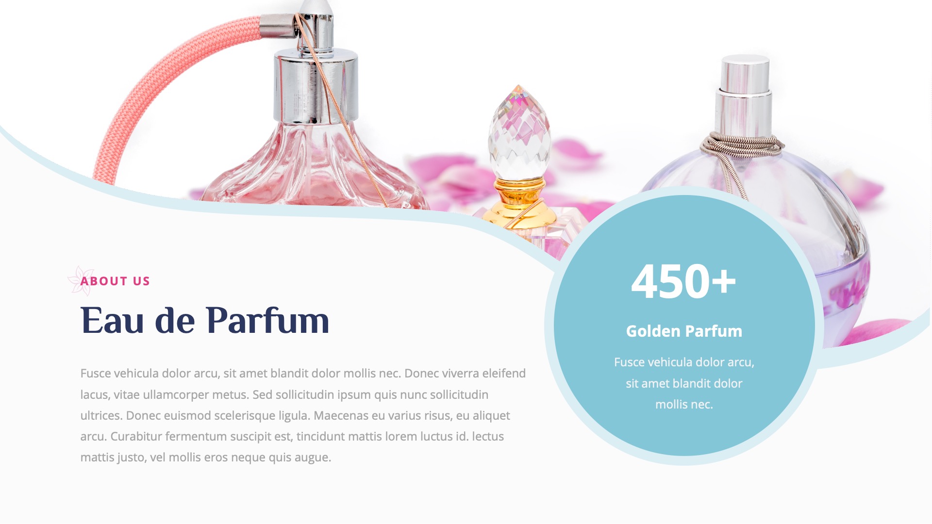 Cosmy - Perfume & Cosmetic Google Slides Template, Presentation Templates