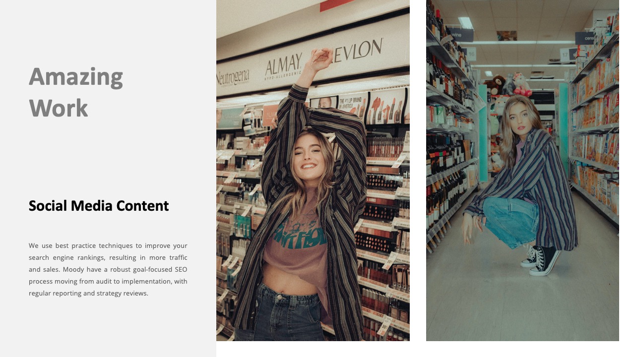 Tesco - Minimalist Creative Powerpoint, Presentation Templates ...