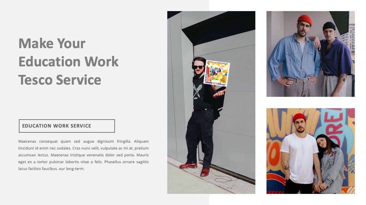 Tesco - Minimalist Creative Powerpoint, Presentation Templates ...