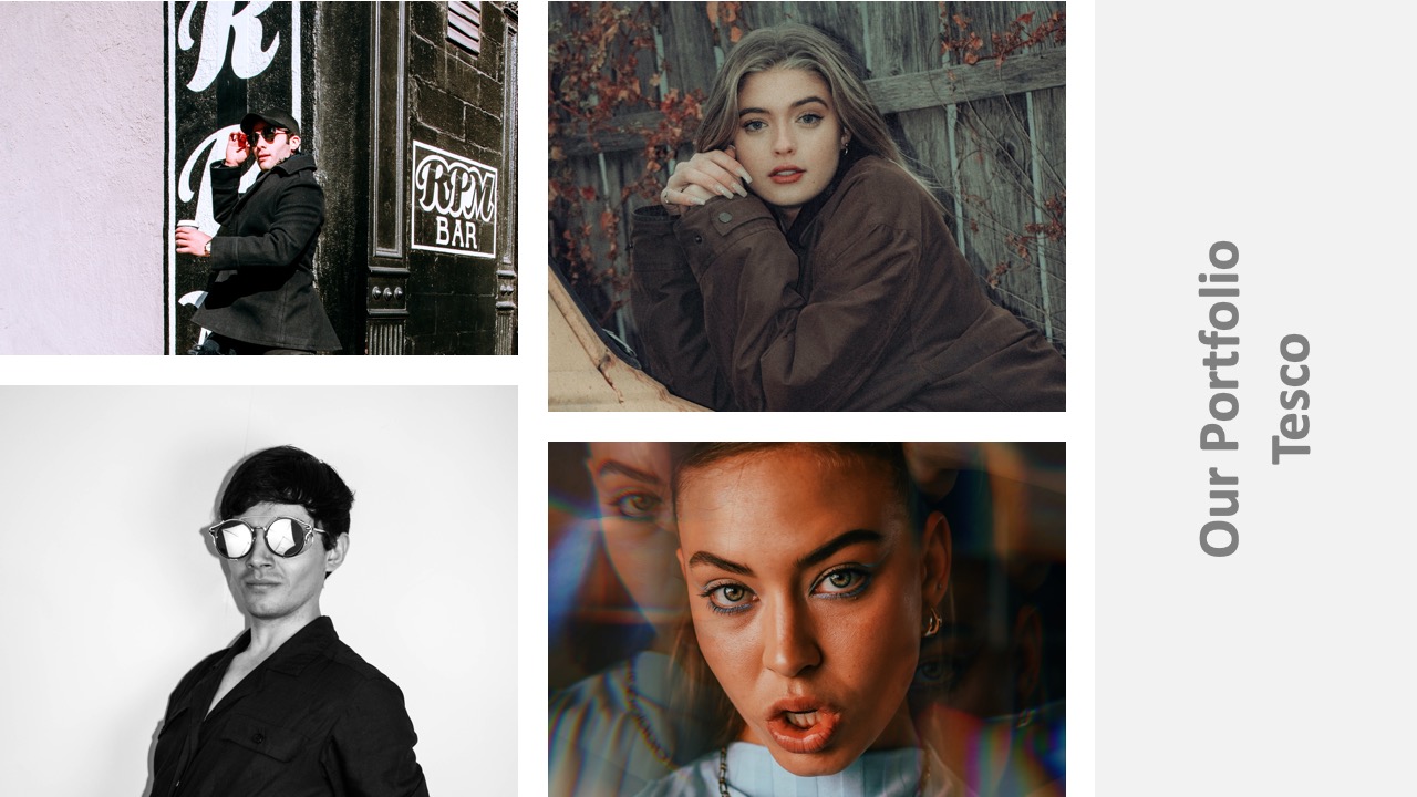 Tesco - Minimalist Creative Powerpoint, Presentation Templates ...