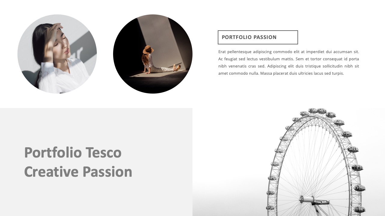 Tesco - Minimalist Creative Powerpoint, Presentation Templates ...