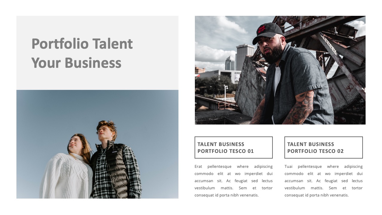 Tesco - Minimalist Creative Powerpoint, Presentation Templates ...