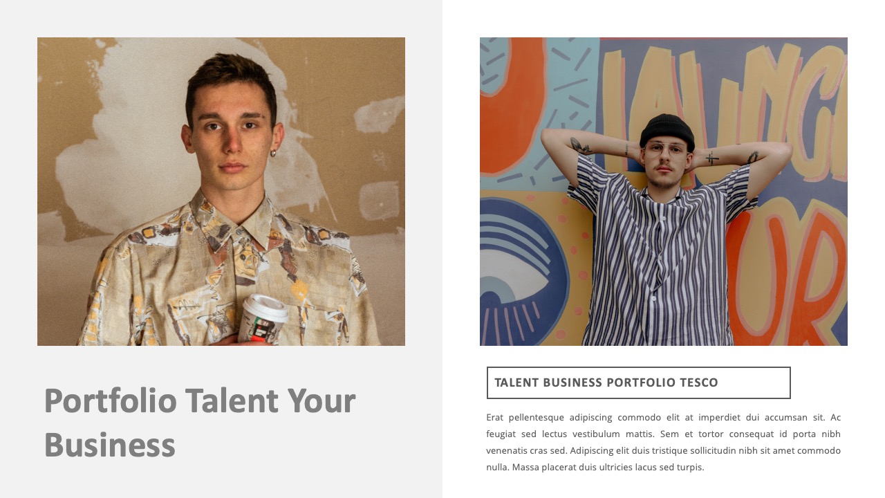 Tesco - Minimalist Creative Powerpoint, Presentation Templates ...