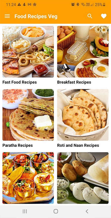 Food Recipe - Android with Admin Panel by Shreyanshi_Infotech | CodeCanyon