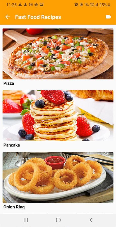 Food Recipe - Android with Admin Panel by Shreyanshi_Infotech | CodeCanyon